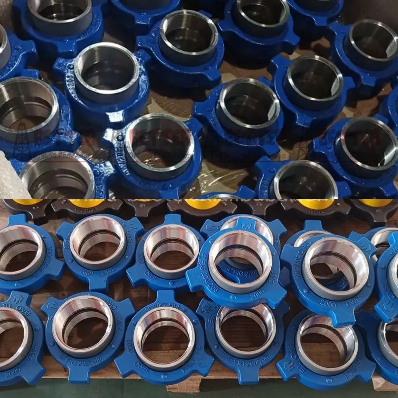 Hammer Union Figure 206 200 211 Wing Union Low Pressure Threaded NPT ...